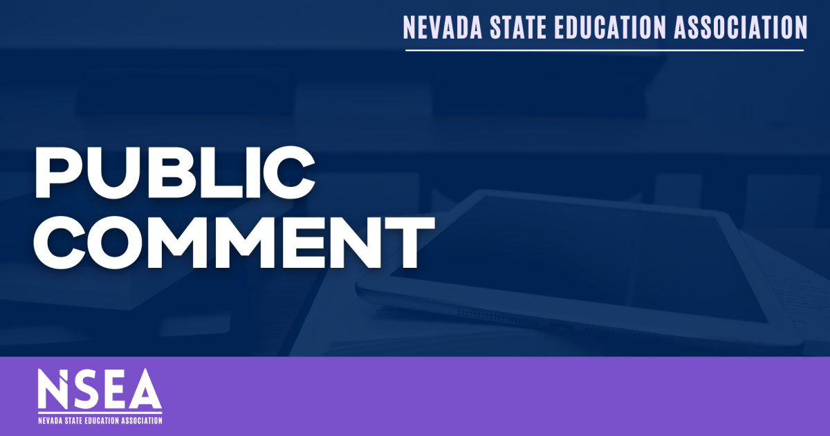 Public Comment: Assembly Education 2.7.23 | Nevada State Education ...