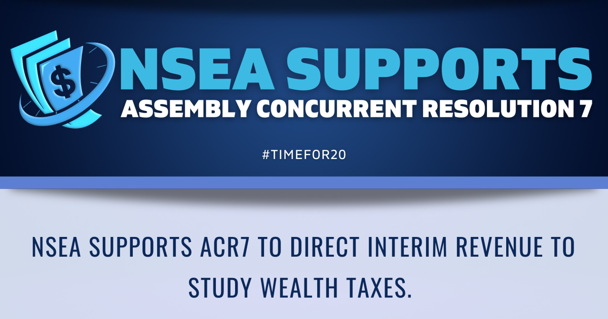 Memo: NSEA Supports ACR 7 | Nevada State Education Association