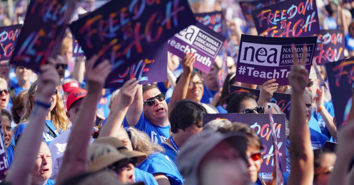 At NEA RA, Delegates Pledge to Defend Freedom to Learn, Protect All ...